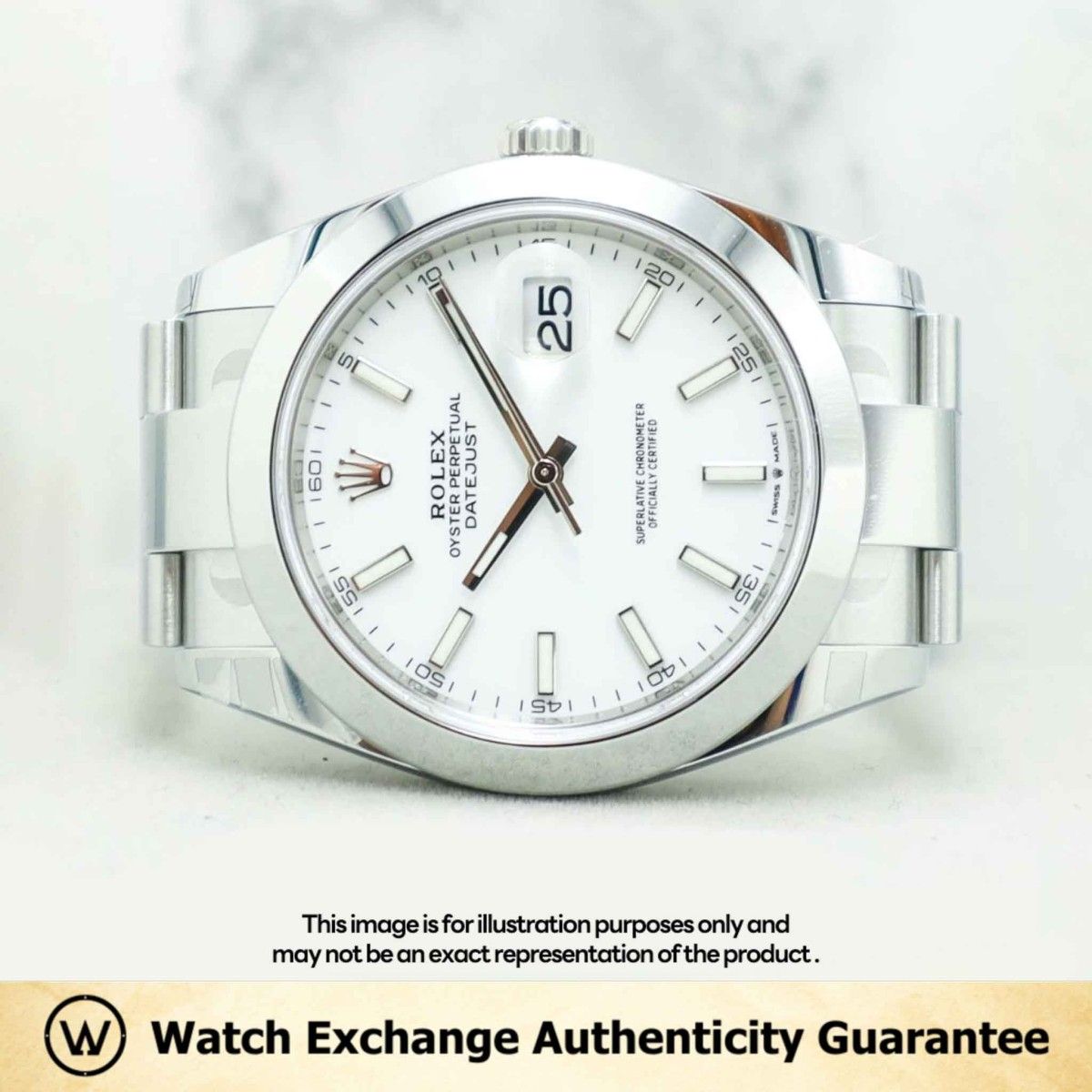 New Mar 2025 Rolex Datejust Oyster 126300 White Dial Z13699, Luxury ...