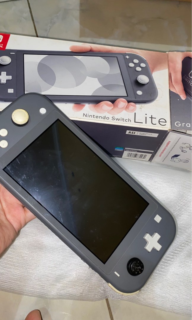 Nitendo Switch Lite Gray, Video Game, Konsol di Carousell