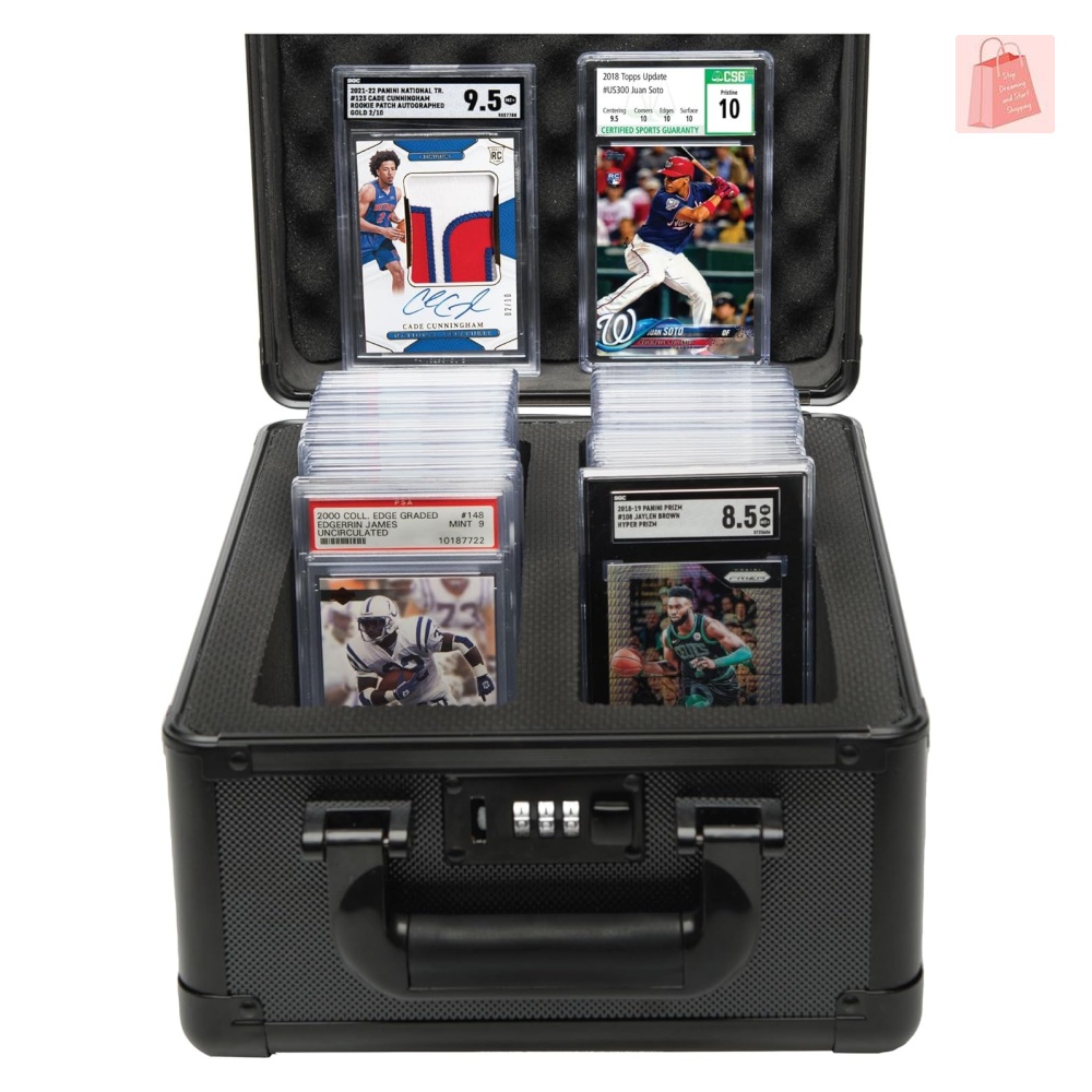 Panopply Graded Card Case 80+ PSA BGS Graded Card Storage Box Baseball ...