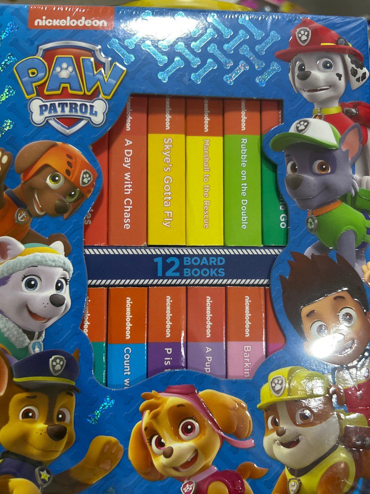 Paw Patrol Board Books, Hobbies & Toys, Books & Magazines, Children's ...