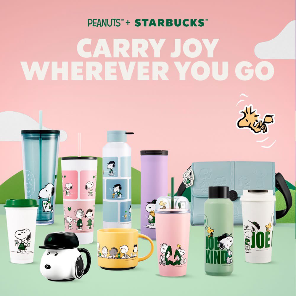 Peanuts x Starbucks (Joe Kind Collection), Furniture & Home Living ...