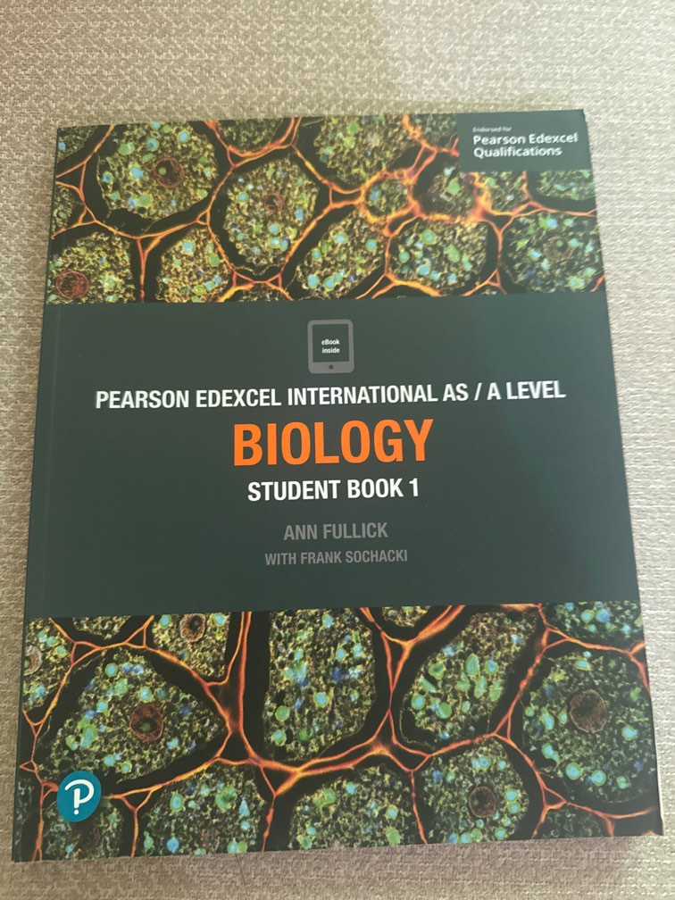Pearson Edexcel International AS Level Biology Student Book 1, Hobbies ...