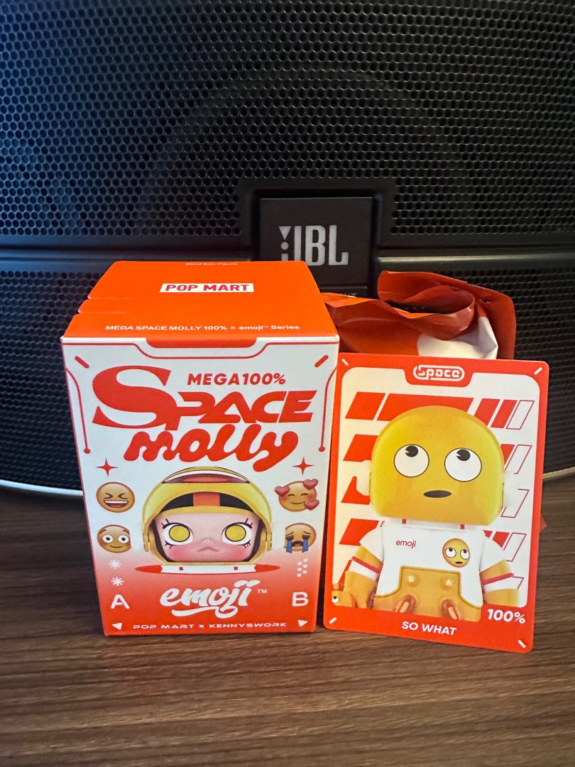 Popmart Molly emoji, Hobbies & Toys, Toys & Games on Carousell