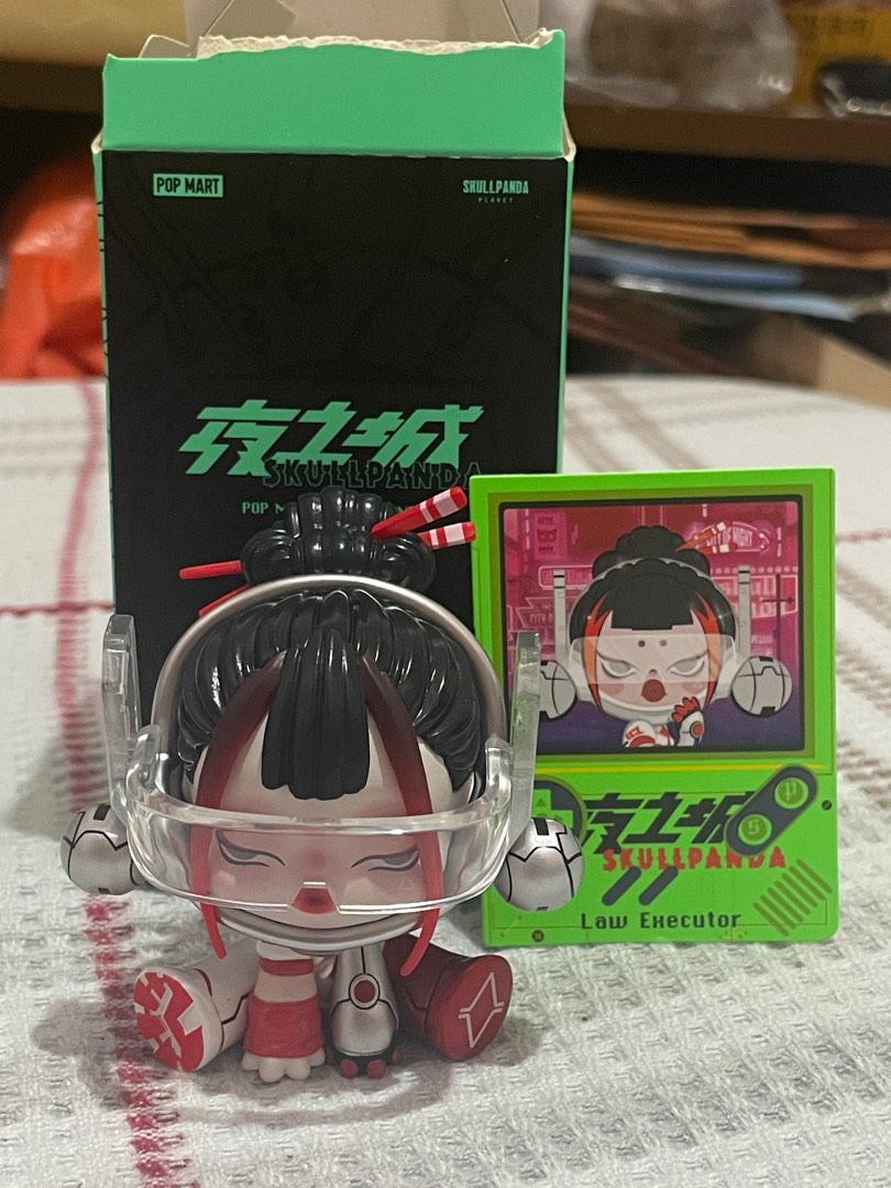 Popmart Skull Panda - Law Executor, Hobbies & Toys, Toys & Games on ...