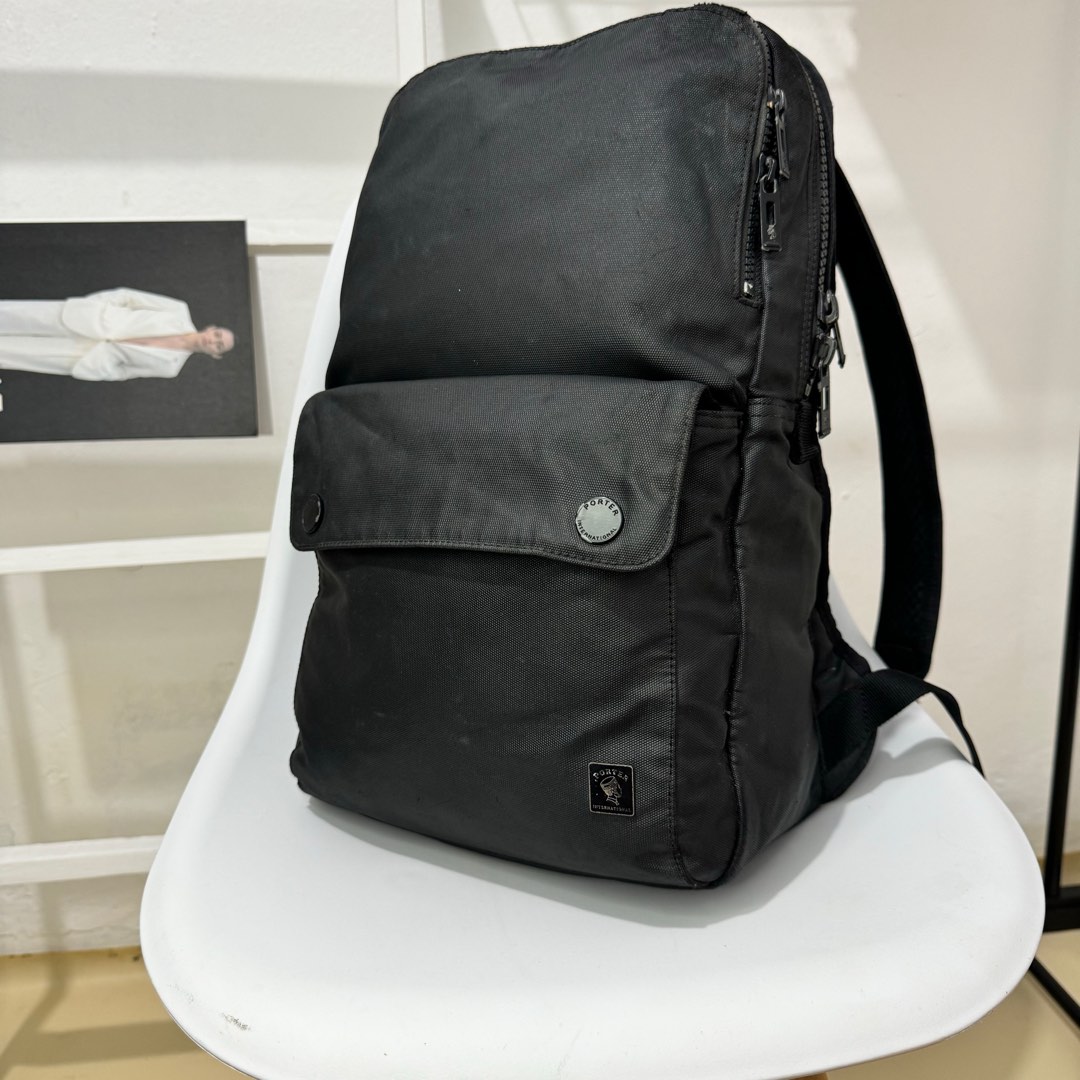 PORTER INTERNASIONAL BACKPACK, Fesyen Pria, Tas & Dompet , Ransel di ...