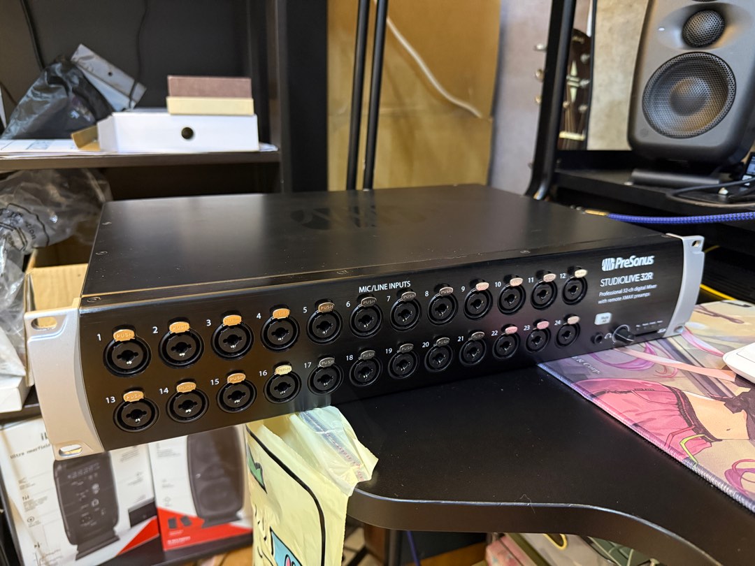 Presonus StudioLive 32R 34-input 32-channel Series III Stage Box, 音響器材 ...