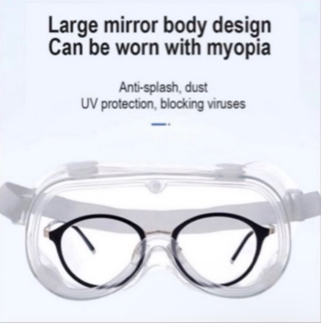 Protective eyewear goggles myopia friendly lab medical outdoor activity ...