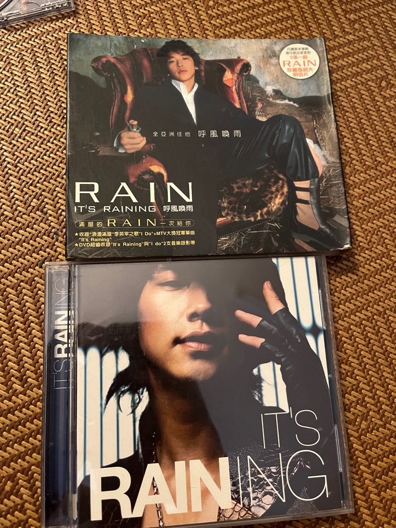 rain it's raining CD專輯, 書籍、休閒與玩具, 樂器、音樂相關, CD、DVD在旋轉拍賣