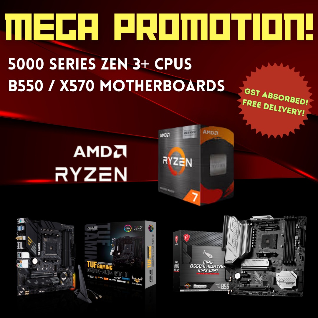 BEST SELLER STOCK! AMD 5000 5950X 5900X 5800X3D 5700X3D 5700X 5600X 5600 5500 5600G 5700G 5600GT ...
