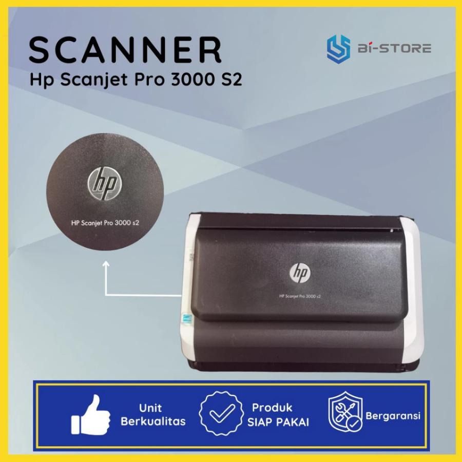 Scanner Hp Scanjet Pro 3000 S2 Bisa Folio Speed Hingga 20 PPM ...