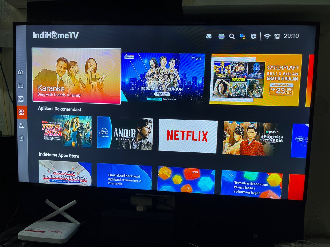 Sharp Aquos LED easy Smart TV Full HD 50 inch, Elektronik, TV & Perlengkapan Hiburan di Carousell