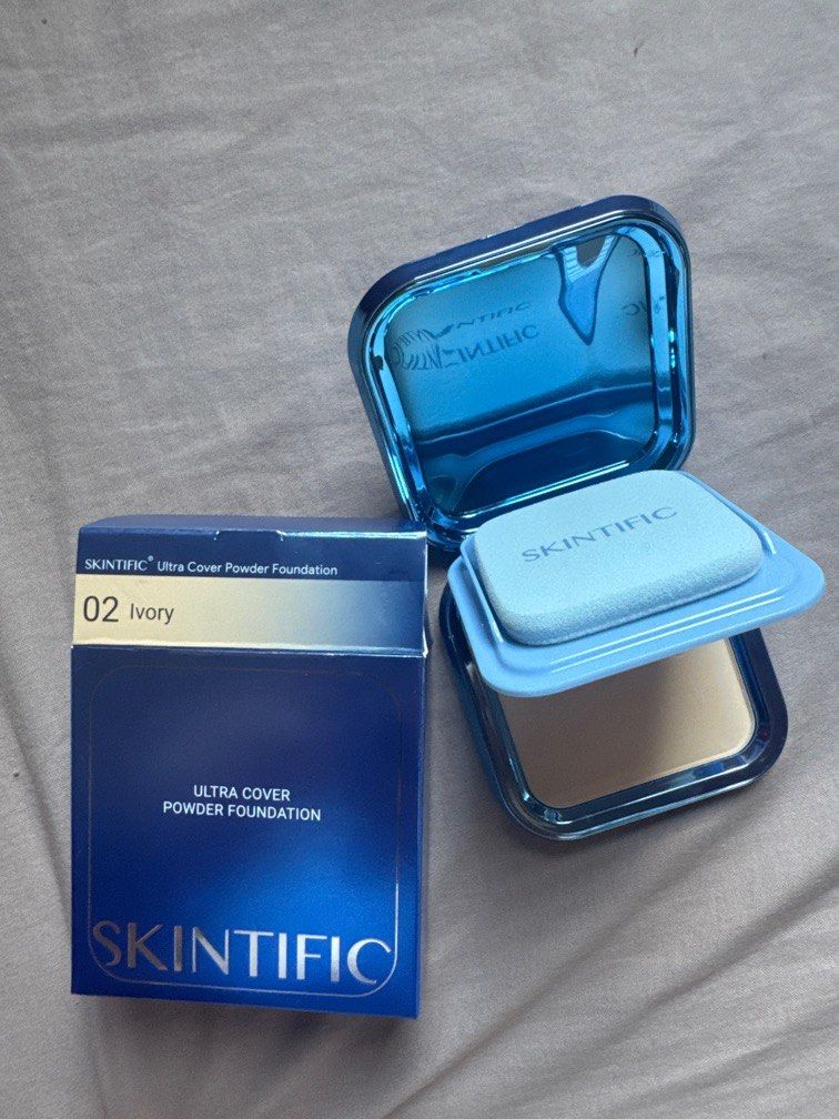 Skintific powder foundation code ivory, Beauty & Personal Care, Face ...