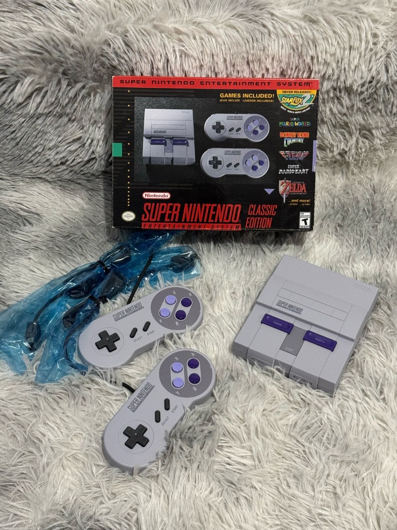 Super Nintendo Classic Edition, Hobbies & Toys, Toys & Games on Carousell