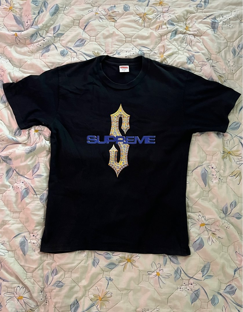 SUPREME Diamonds Tee SS18, Men's Fashion, Tops & Sets, Tshirts & Polo ...