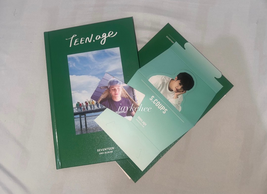 SVT TeenAge TA (Green) Album Photocard, Hobbies & Toys, Memorabilia ...