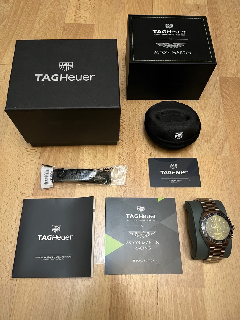 TAG HEUER Aston Martin Racing Special Edition, Luxury, Watches on Carousell