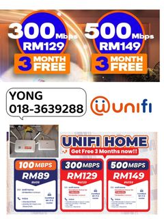 Telekom unifi promotion, Computers & Tech, Parts & Accessories ...