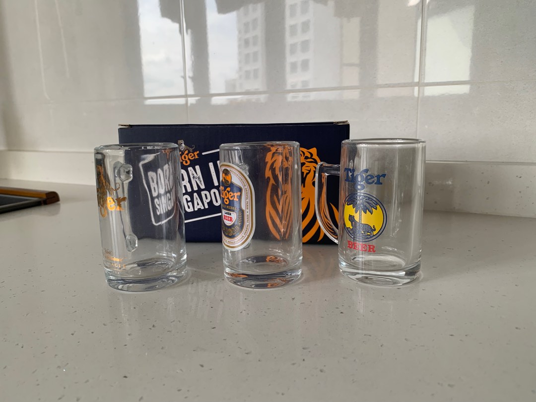 Tiger Beer Limited Edition Mini Mugs (Set of 3), Hobbies & Toys ...