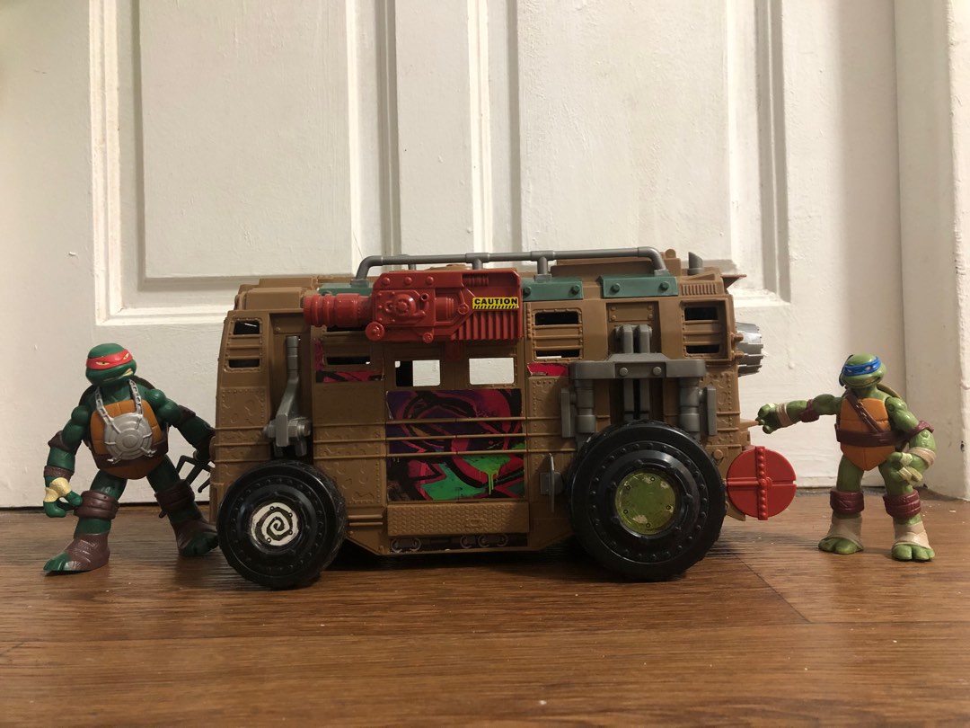TMNT Ninja Turtles truck set, Hobbies & Toys, Toys & Games on Carousell