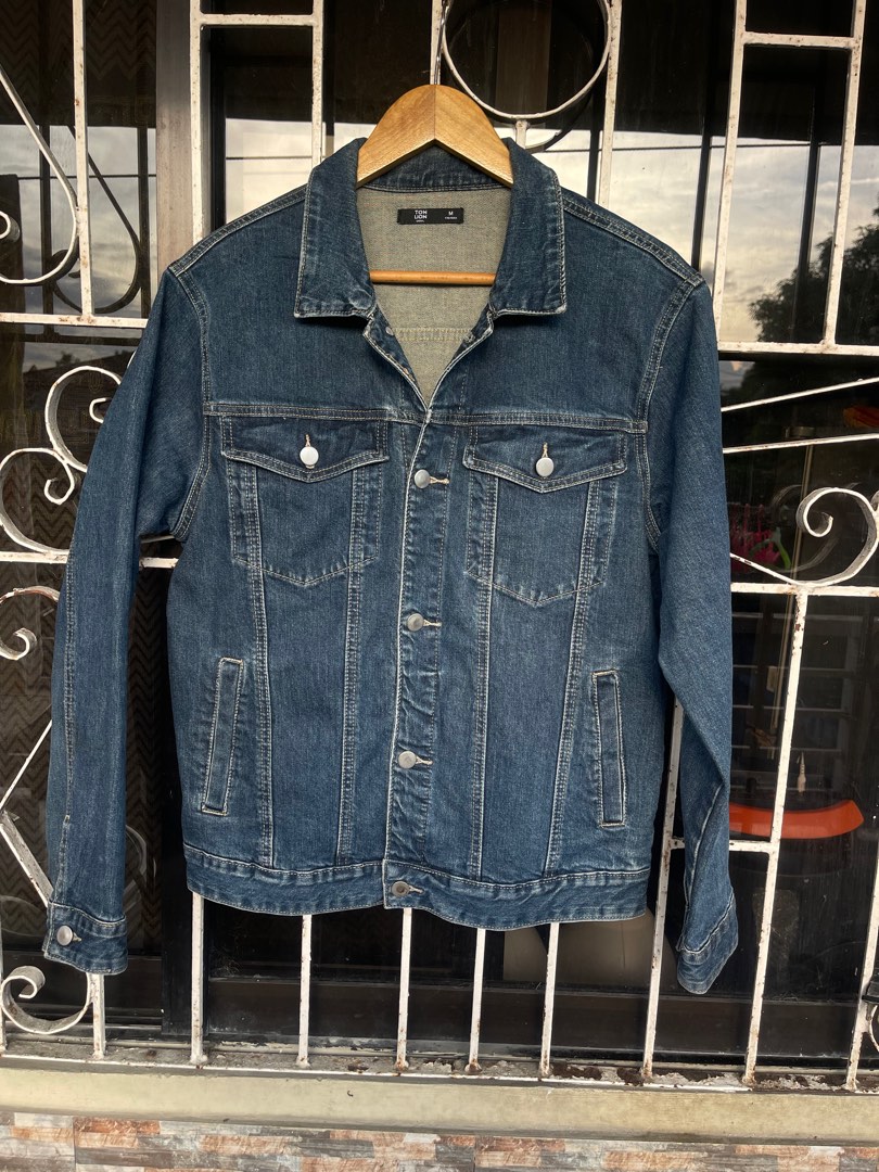 Ton Lion Denim Jacket, Men's Fashion, Coats, Jackets and Outerwear on ...