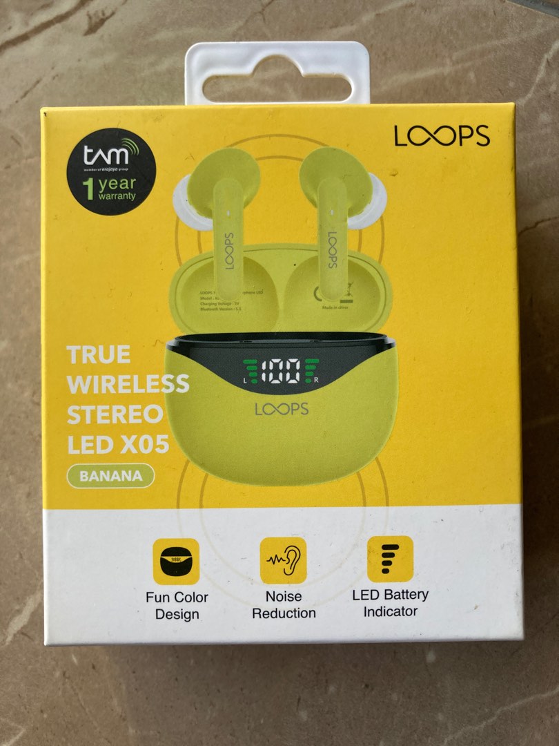 TWS LOOPS NEW TAM SEGEL, Elektronik, Audio di Carousell