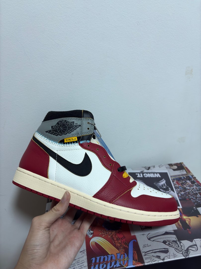 Union LA Chicago Shadow Air Jordan 1 Retro High OG, Men's Fashion ...