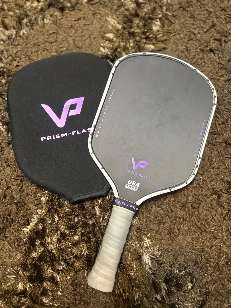 Vatic Pro Prism Flash Pickleball Paddle, Sports Equipment, Other Sports ...