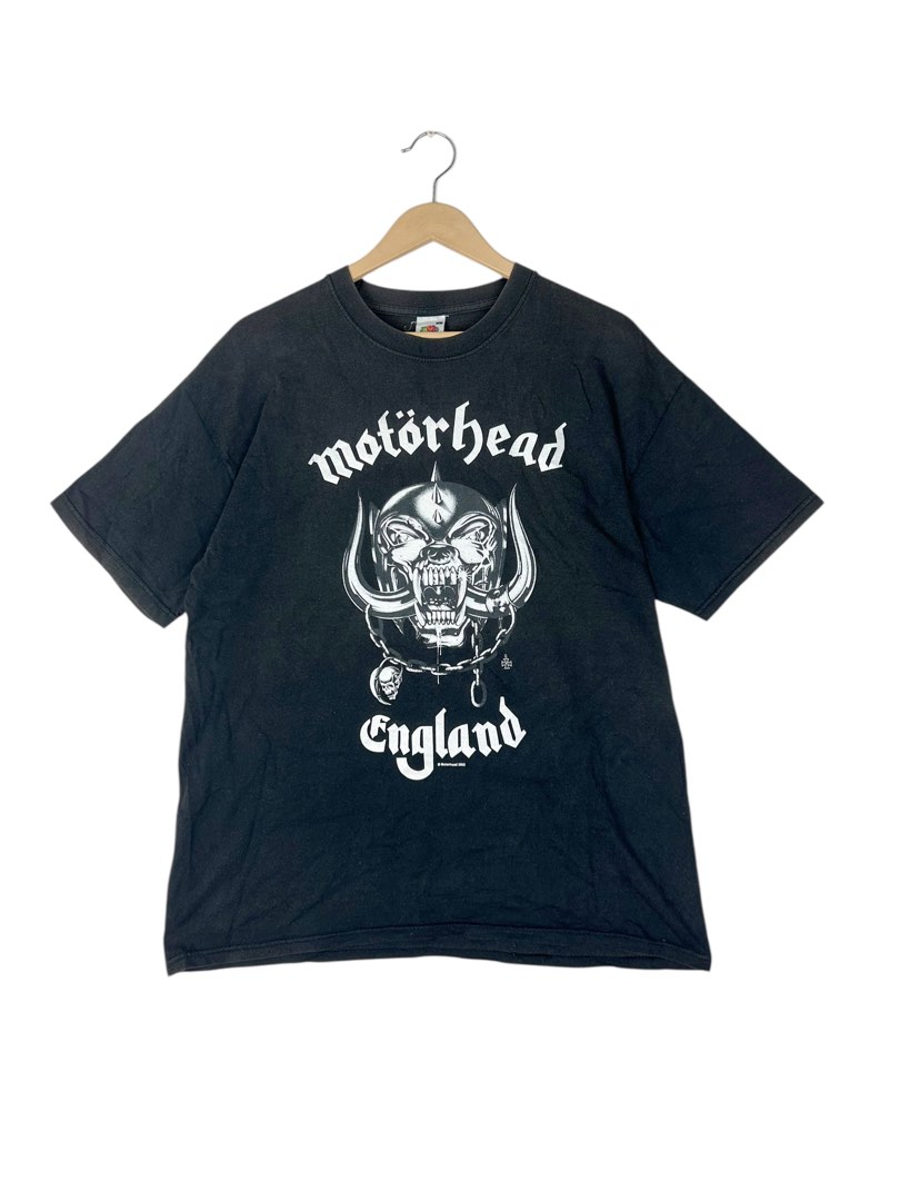 Vintage Motorhead England Rock Band, OG Band logo , Rock , Black Tshirt ...
