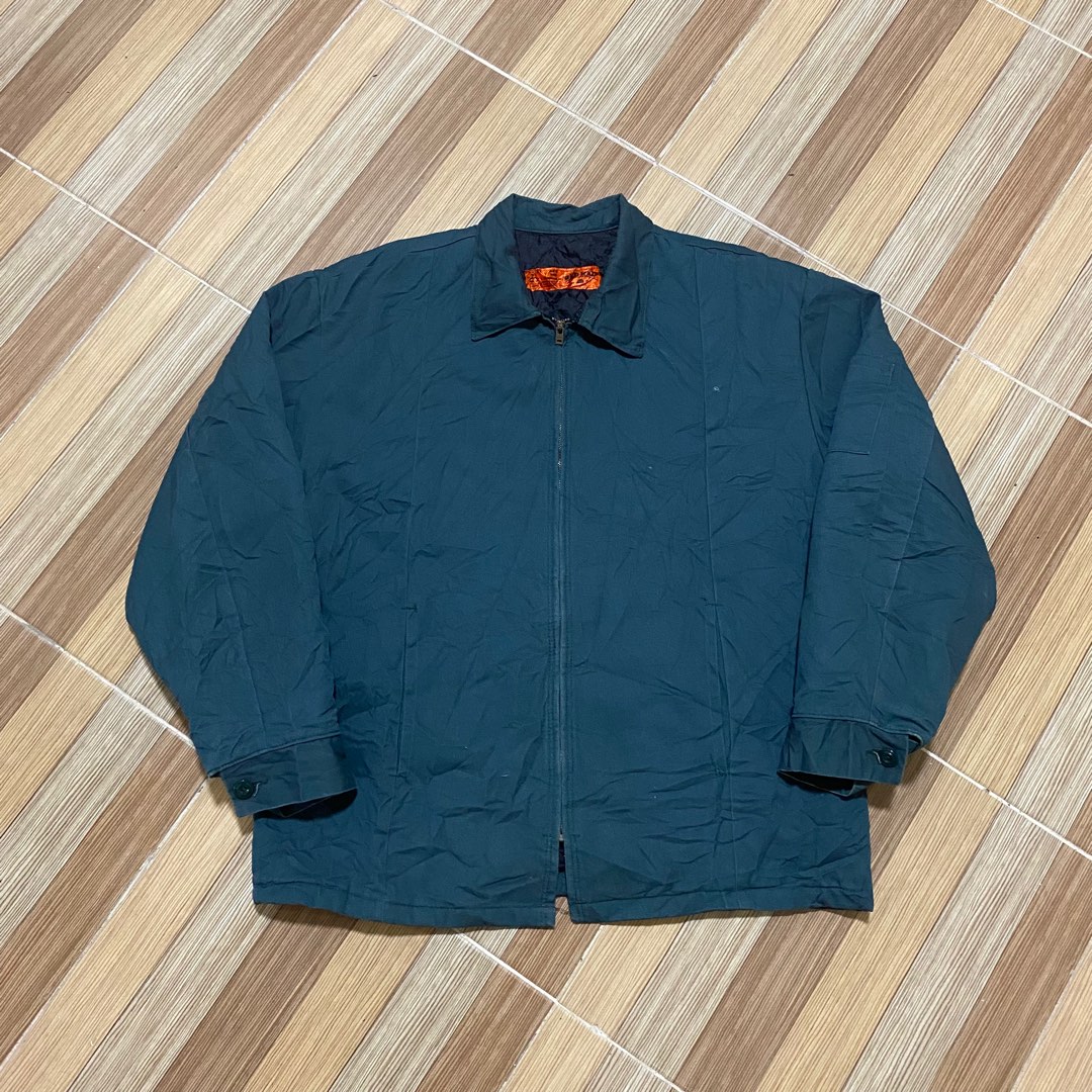 Vintage Red Kap Harrington Jacket, Men's Fashion, Coats, Jackets and ...