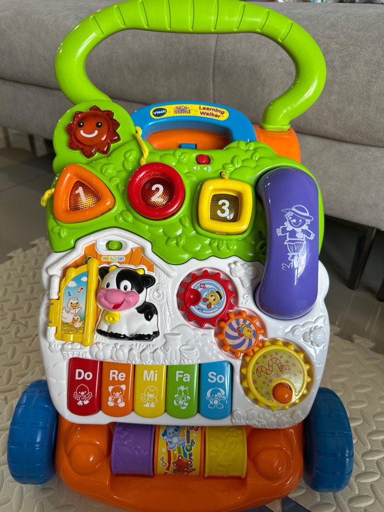 Vtech Learning Walker, Babies & Kids, Infant Playtime on Carousell