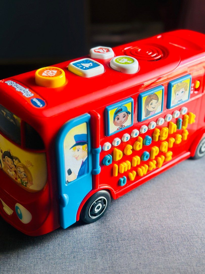 Vtech Playtime Bus With Phonics, Babies & Kids, Infant Playtime on ...