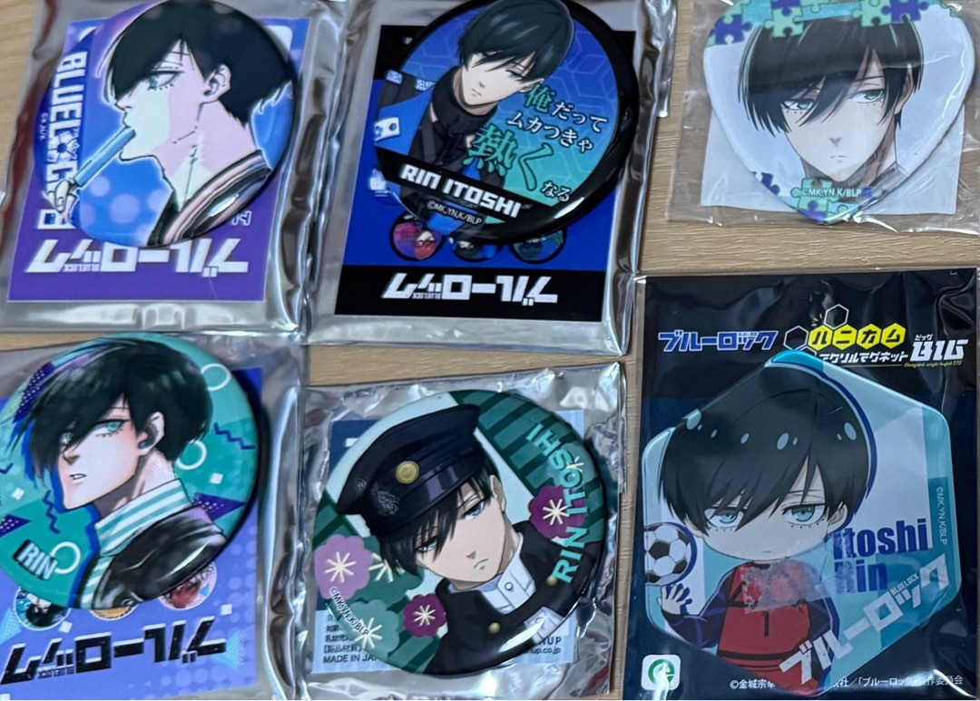 WTS Blue Lock Rin Itoshi merch, Hobbies & Toys, Memorabilia ...