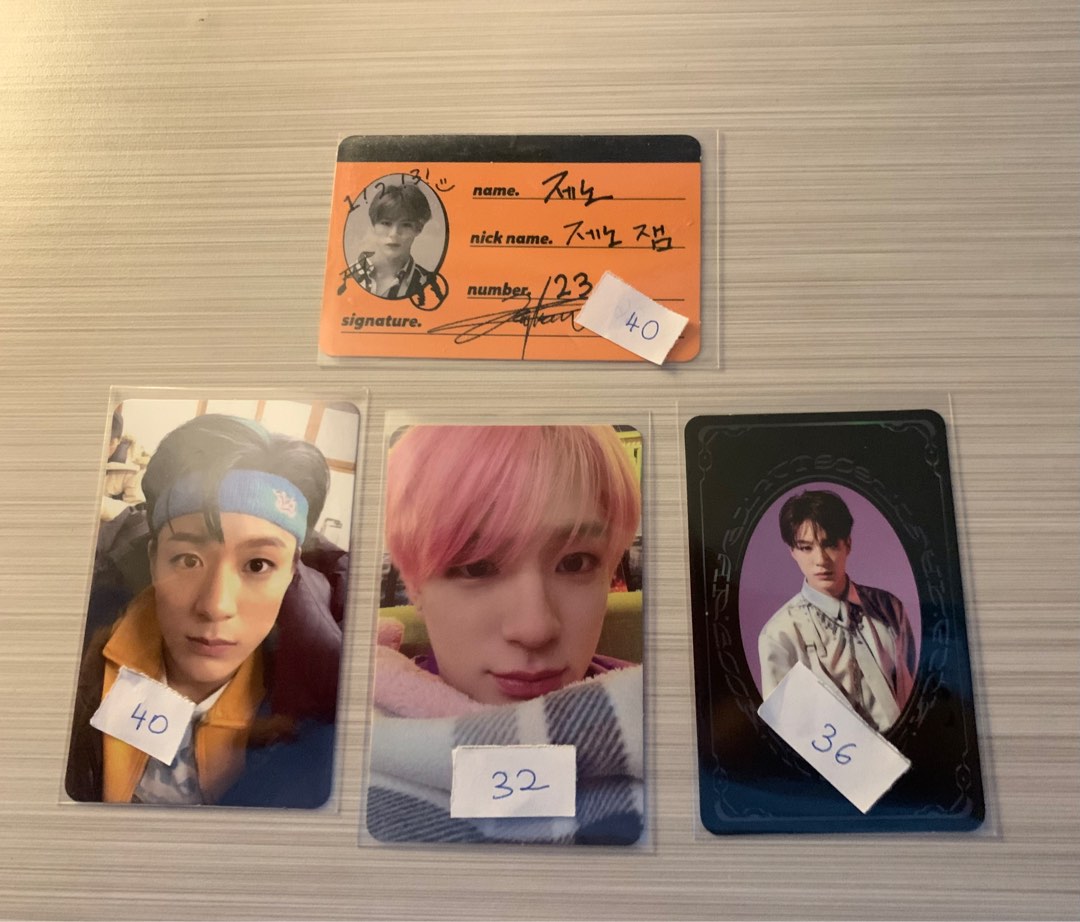 WTS Jeno ID card, Jeno Selimut, Jeno first pc, Hobbies & Toys ...