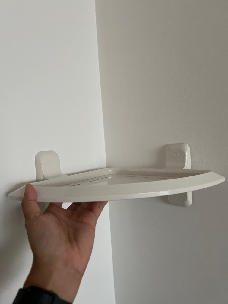 3M Corner Wall Rack, Furniture & Home Living, Bathroom & Kitchen ...