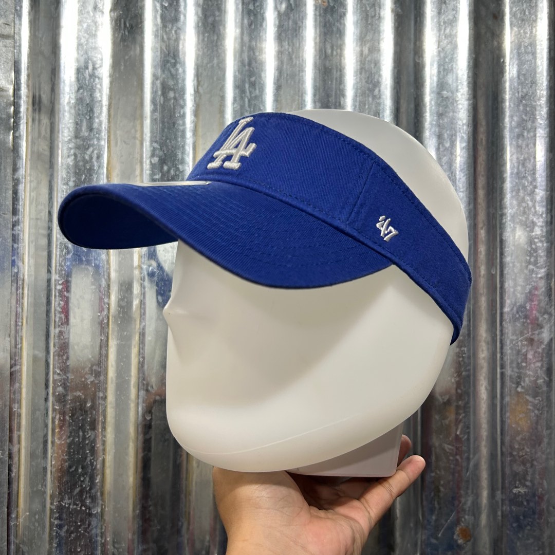 47 Brand LA Dodgers Clean Up Adjustable Visor, Men's Fashion, Watches ...