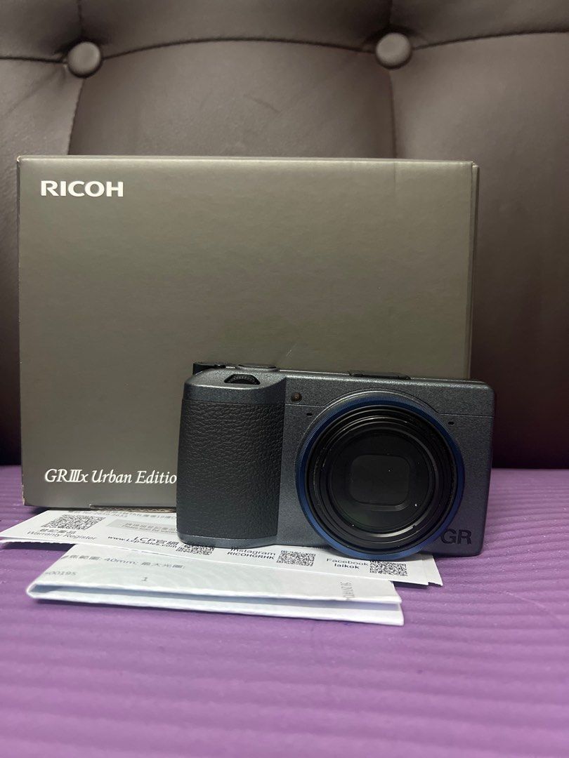 剛剛二月買 新淨靚仔 全套有盒香港行貨有保養 2026-2 Ricoh GR III X GRIIIX GR3X Urban Edition 快門次數 3XXX, 攝影器材, 相機 ...