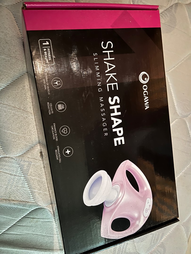 Like New OGAWA Face & Body Shake Shape Slimming Massager (Blue ...
