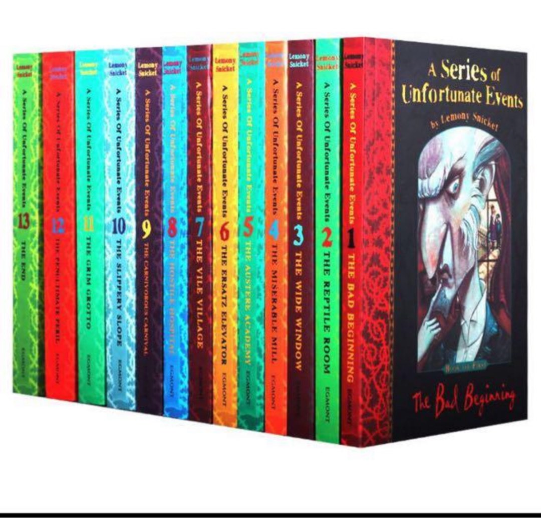 A Series Of Unfortunate Events | Lemony Snickel [all 13 books], Hobbies ...