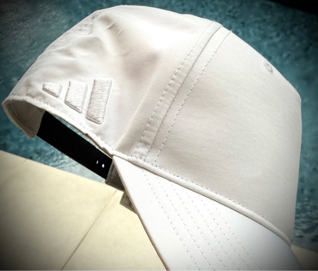 Adidas white sports cap one size fits all, Men's Fashion, Watches ...
