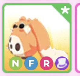 Adopt me NFR cabbit, Hobbies & Toys, Toys & Games on Carousell