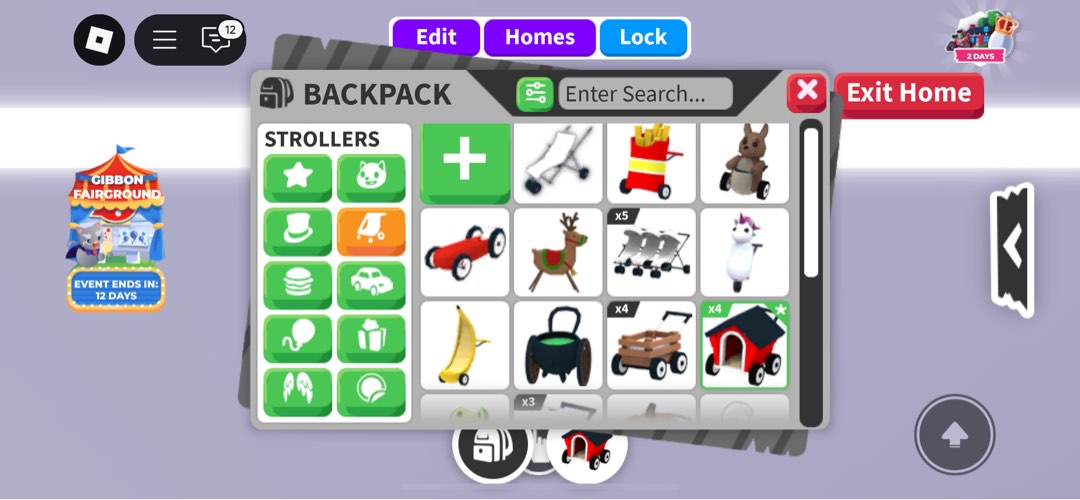 adopt me roblox strollers, Video Gaming, Gaming Accessories, In-Game ...