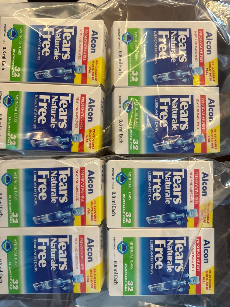Alcon Tears Naturale Free (Brand New), Health & Nutrition, Medical ...