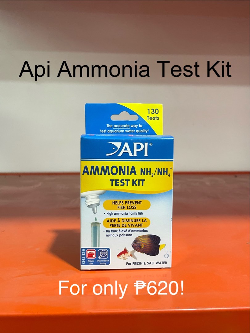 Api Ammonia Test Kit, Pet Supplies, Health & Grooming on Carousell