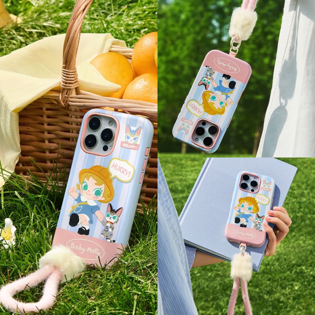 BABY MOLLY & BABY TABBY SERIES POPMART IPhone case 16 PRO / 16 PRO MAX ...