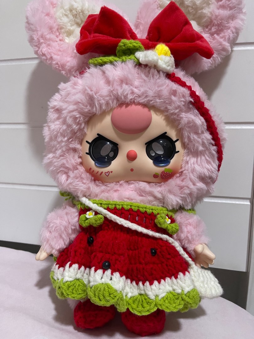 Baby Three 400% V1 Pink Bunny (tags: bb3 liila nommi 400% 600% v2 v3 v4 ...