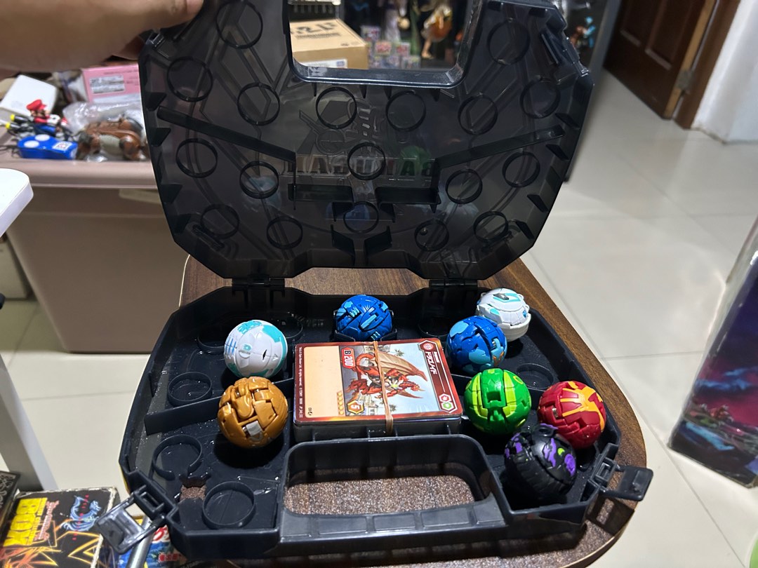 Bakugan, cards and Baku-storage case, Hobbies & Toys, Toys & Games on ...