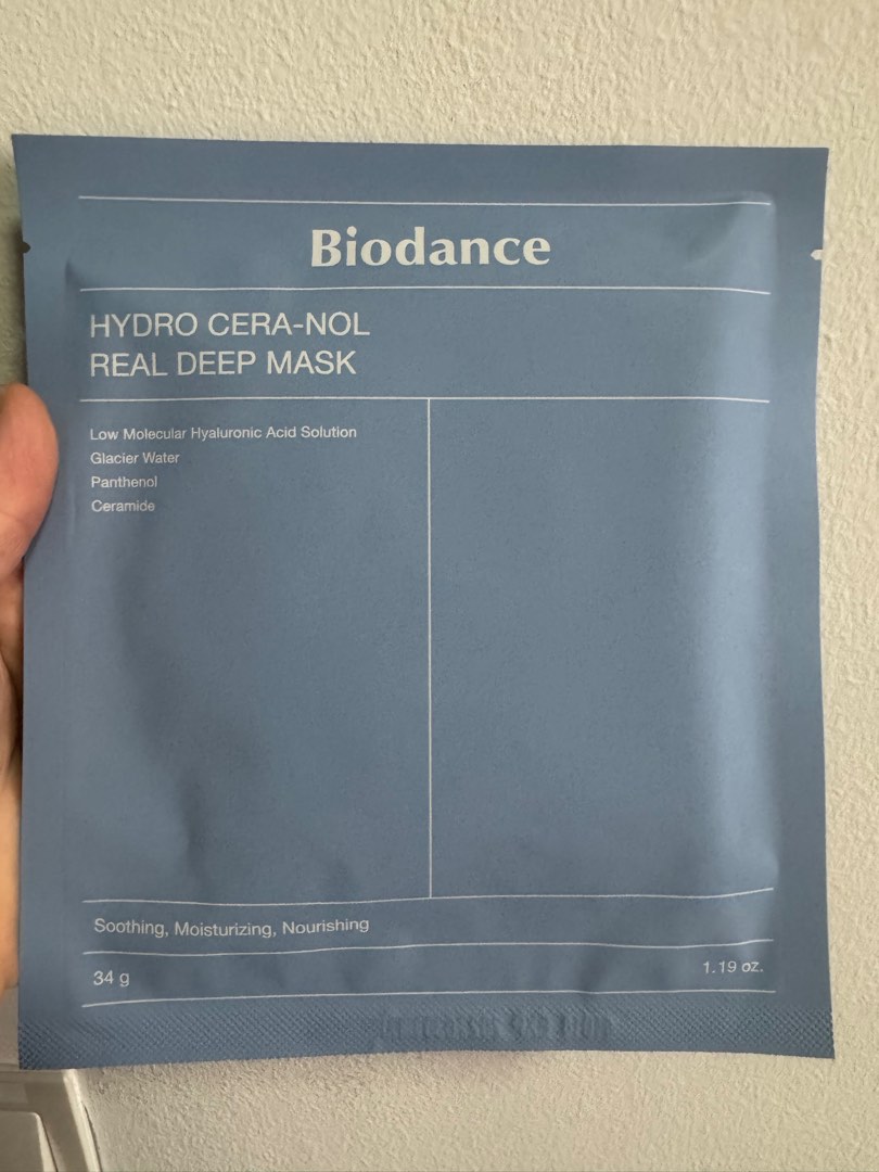 Biodance Hydro Ceranol Real Deep Mask, Beauty & Personal Care, Face ...