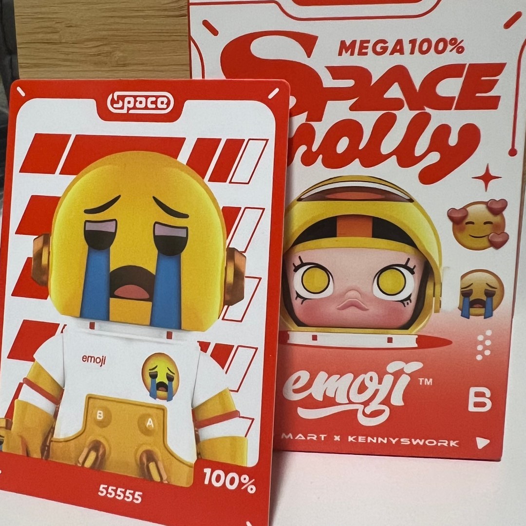 [BNIF] Popmart Space Molly Emoji - 55555, Hobbies & Toys, Toys & Games ...