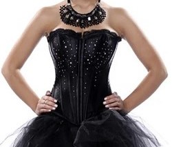 BNWT 90s Anne Summers boned beaded diamond studded corset shapewear ...