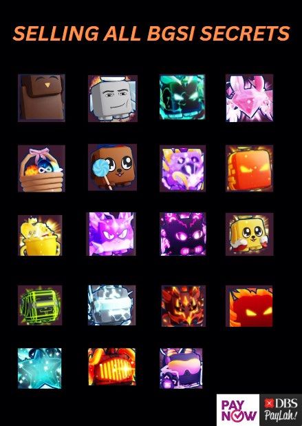 Bubble Gum Simulator Infinity/BGSI SECRET/EXCLUSIVE PETS GCC MAN FACE ...